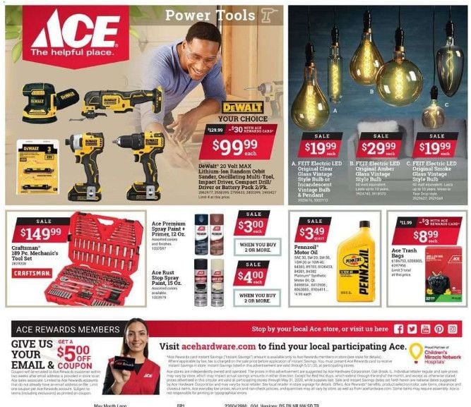 ACE Hardware Monthly Ad Apr 29 – May 31, 2021