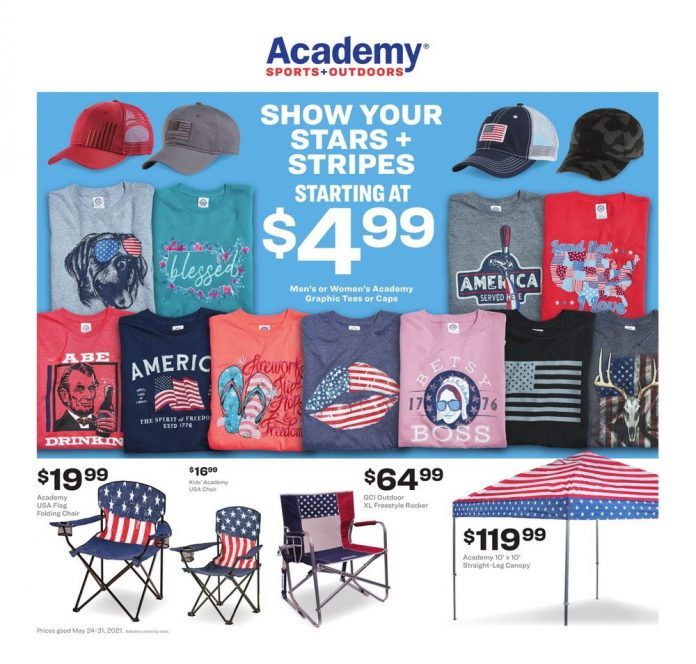 Academy Sports + Outdoors Weekly Ad May 24 – May 31, 2021