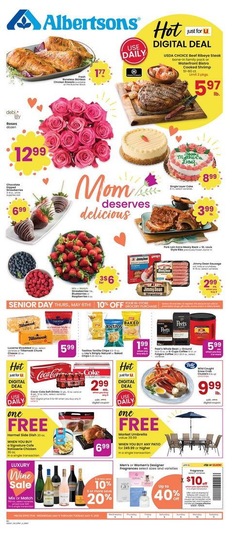 Albertsons Weekly Ad May 05 – May 11, 2021