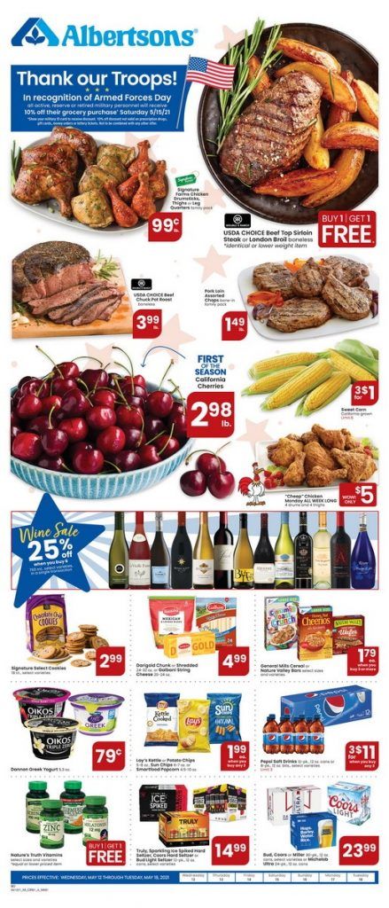 Albertsons Weekly Ad May 12 – May 18, 2021