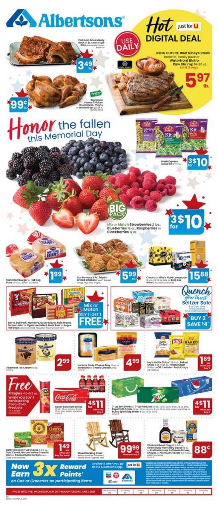 Albertsons Weekly Ad May 26 – Jun 01, 2021