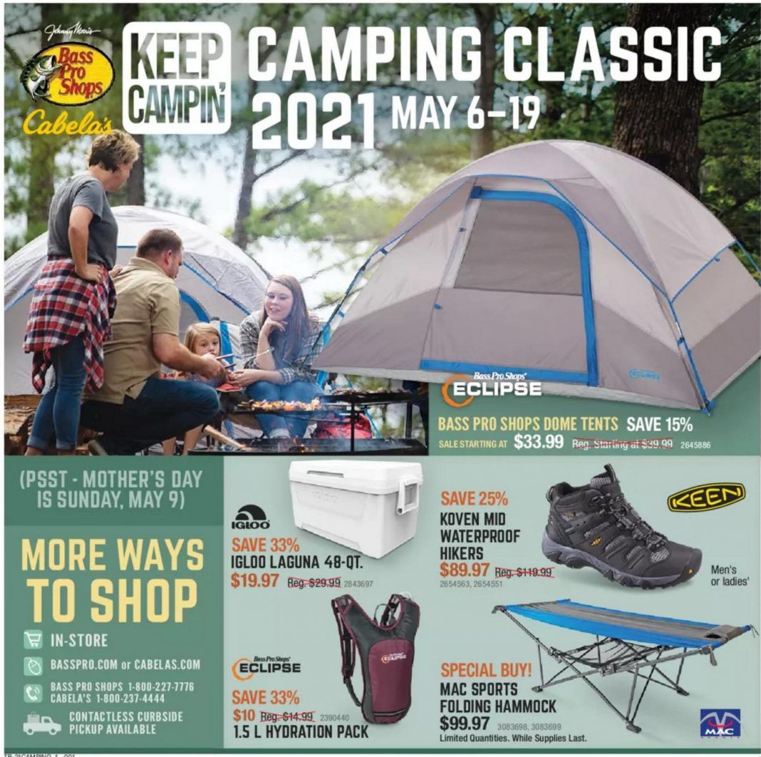 Bass Pro Shops Camping Classic Sale May 06 May 19 2021
