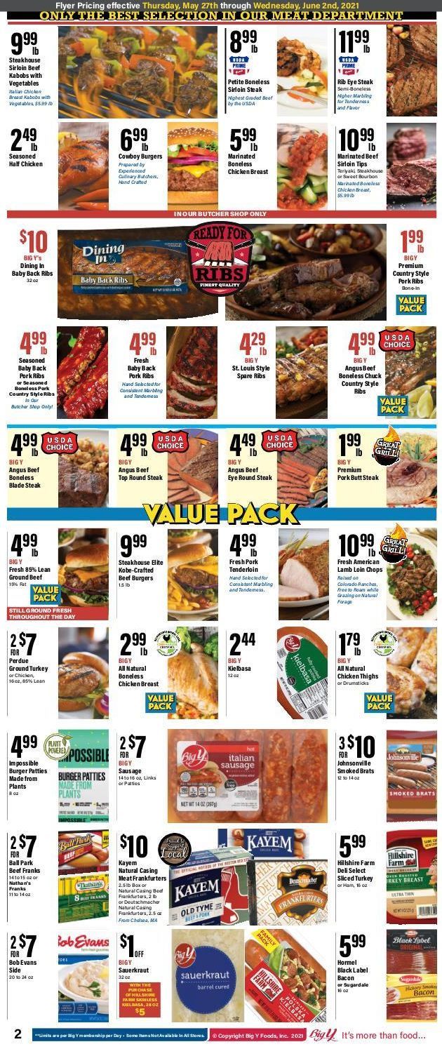 Big Y Weekly Ad May 27 – Jun 02, 2021