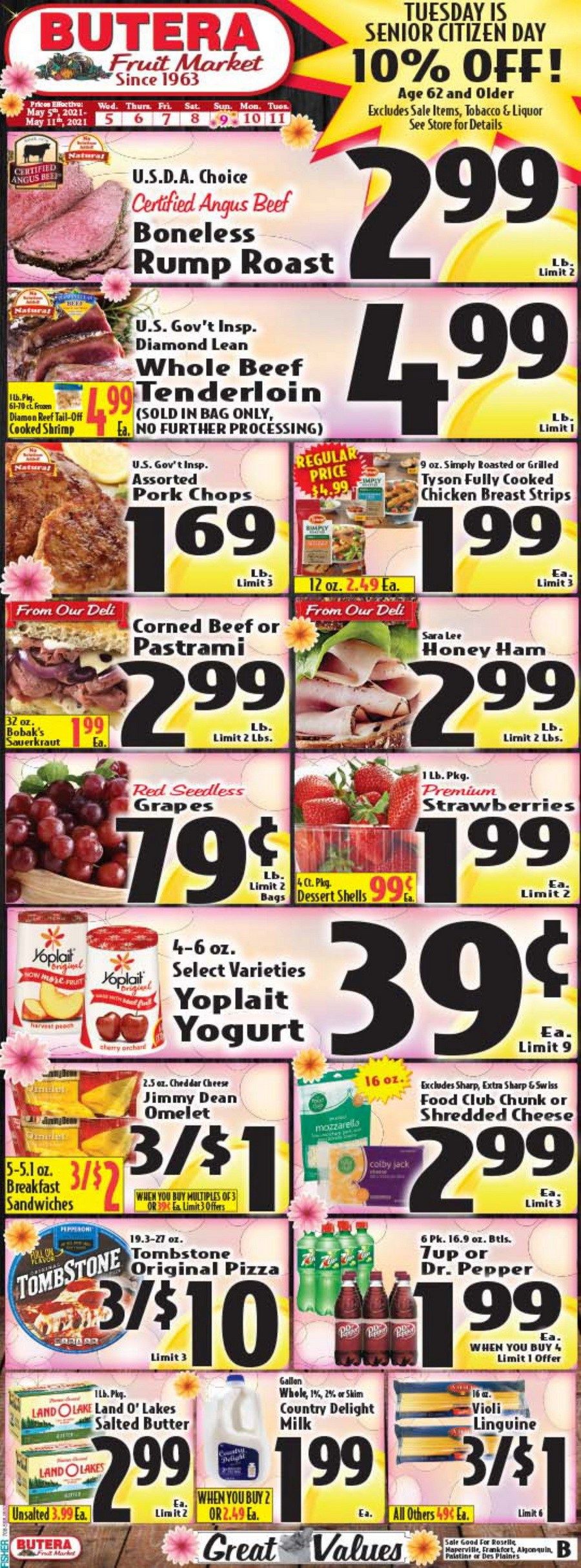 Butera Weekly Ad May 05 – May 11, 2021