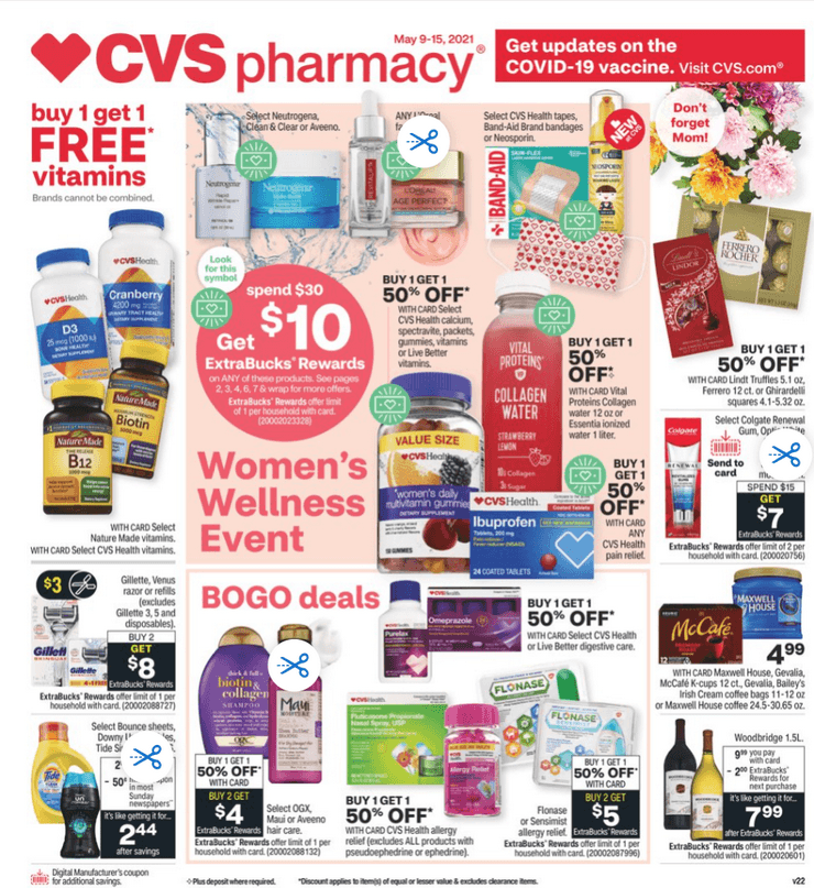 CVS Weekly Ad May 09 – May 15, 2021