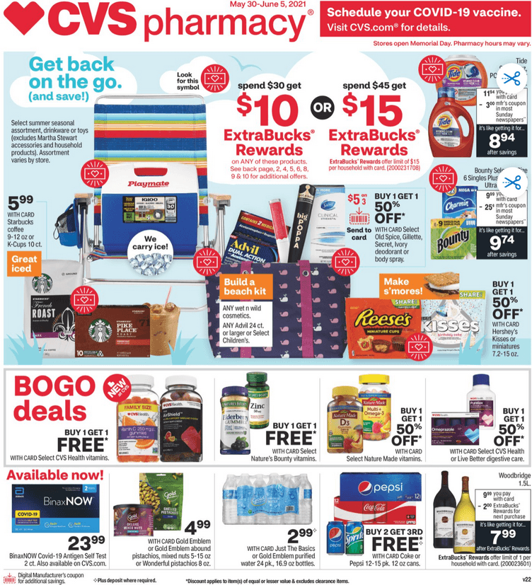 CVS Weekly Ad May 30 – Jun 05, 2021