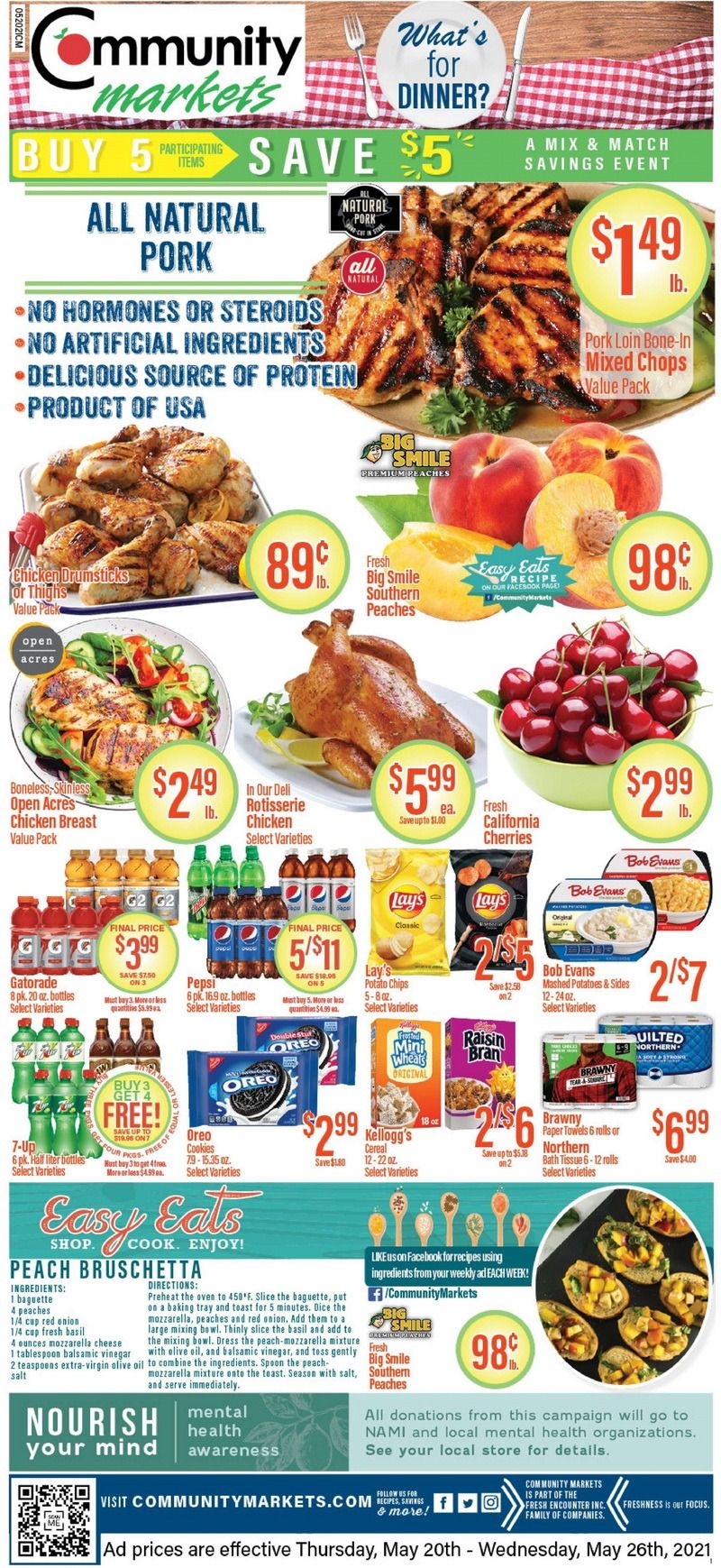 Community Markets Weekly Ad May 20 – May 26, 2021