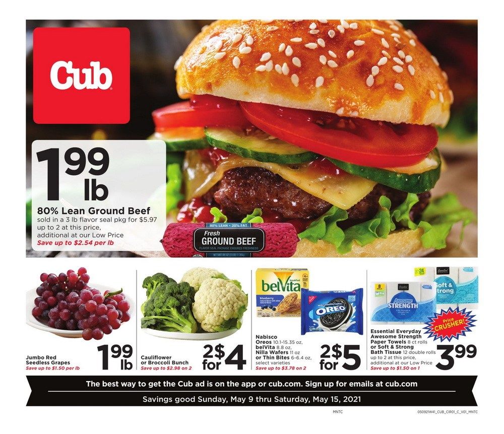 Cub Foods Weekly Ad May 09 – May 15, 2021