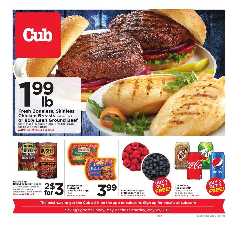 Cub Foods Weekly Ad May 23 – May 29, 2021