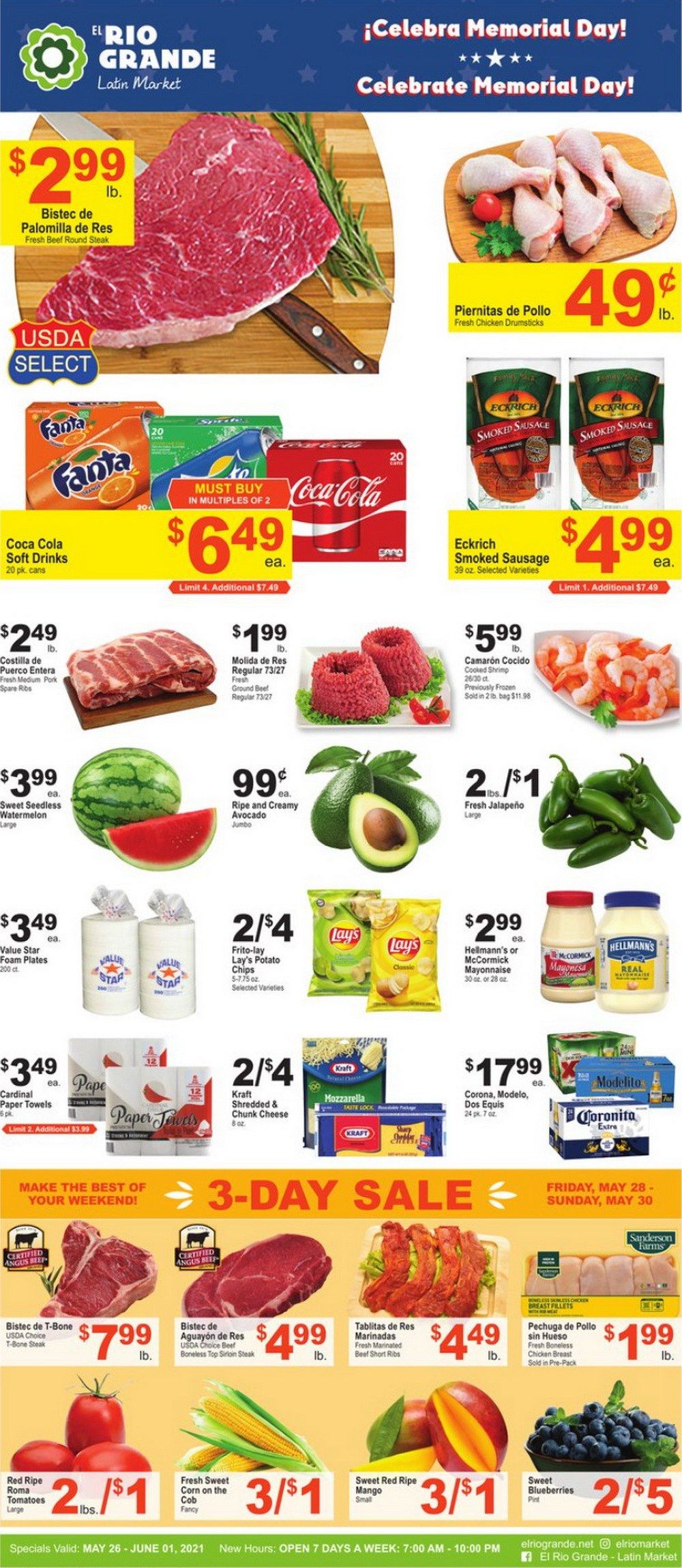 El Rio Grande Weekly Ad May 26 – June 01, 2021