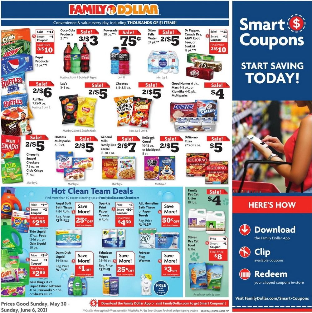 Family Dollar Weekly Ad May 30 – Jun 06, 2021