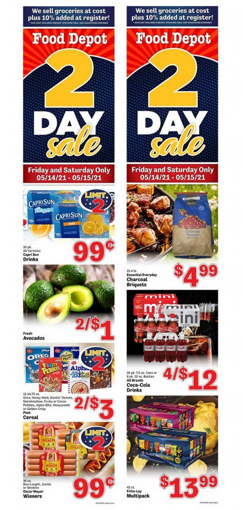 Food Depot Weekly Ad May 10 – May 16, 2021