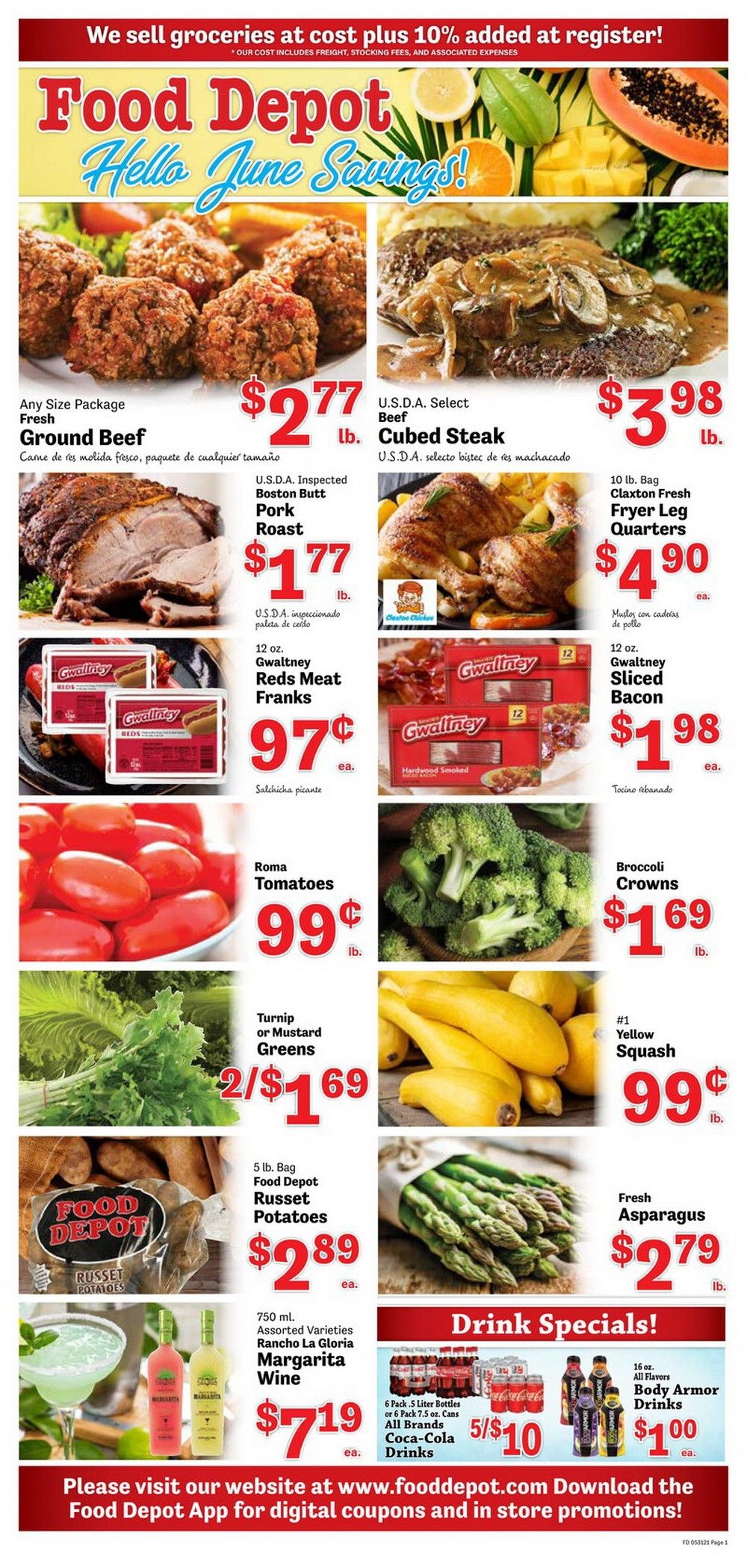 Food Depot Weekly Ad May 31 – June 06, 2021
