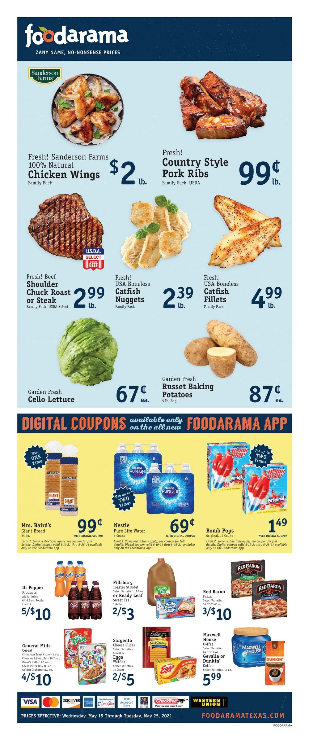 Foodarama Weekly Ad May 19 – May 25, 2021