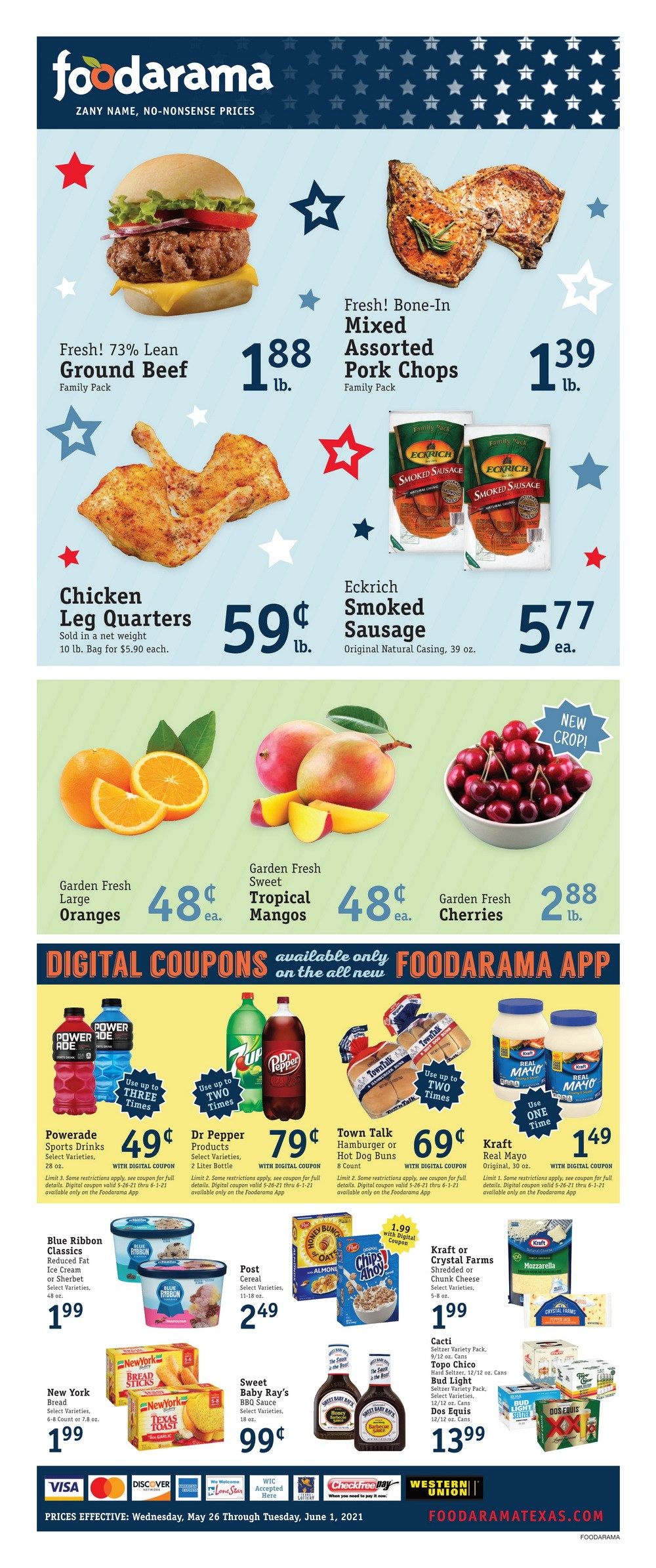 Foodarama Weekly Ad May 26 – Jun 01, 2021