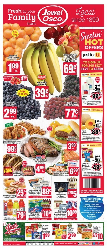 Jewel Osco Weekly Ad May 12 – May 18, 2021