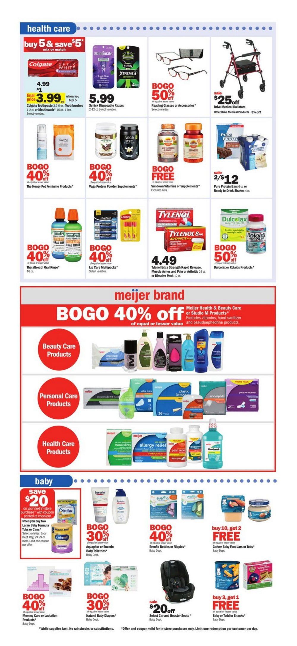 Meijer Weekly Ad May 30 – June 05, 2021