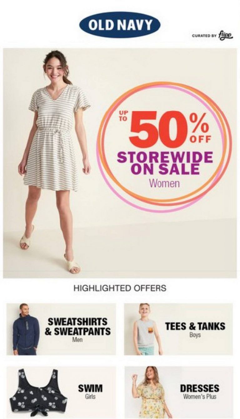 Old Navy Weekly Ad May 25 – May 31, 2021
