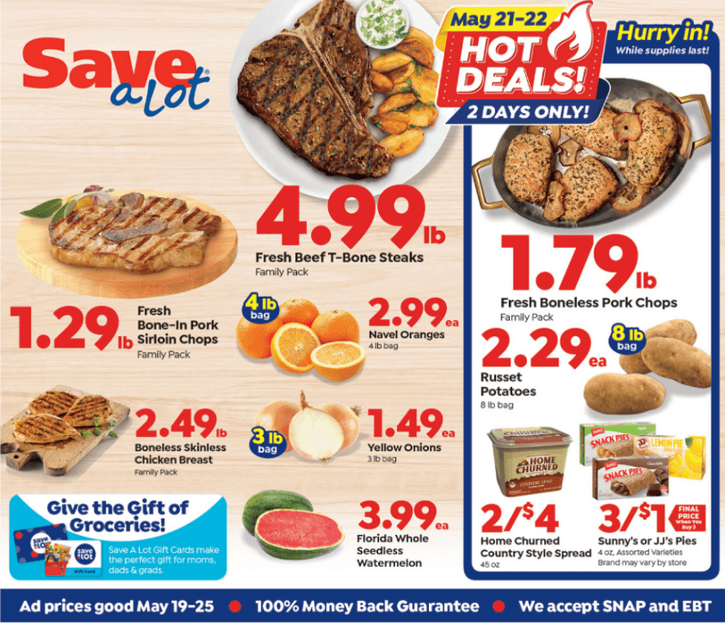 Save A Lot Weekly Ad May 19 – May 25, 2021
