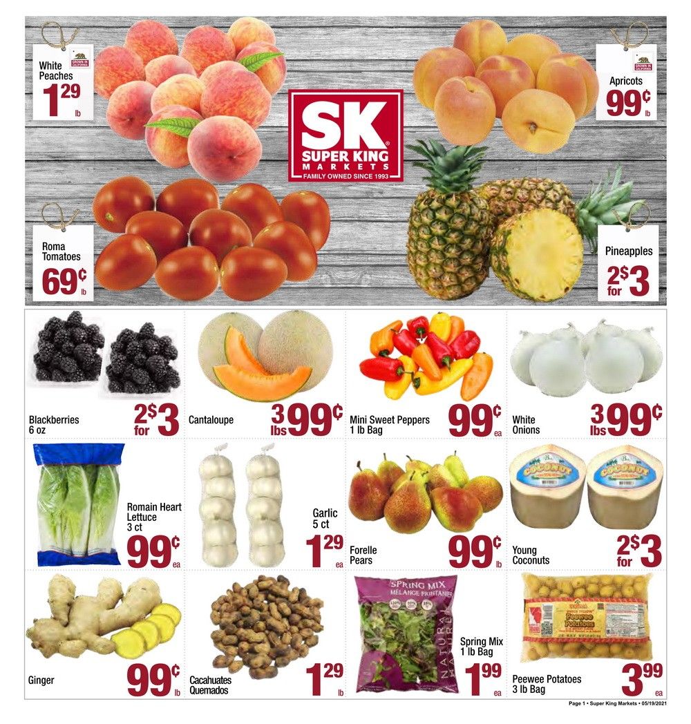 Super King Weekly Ad May 19 – May 25, 2021