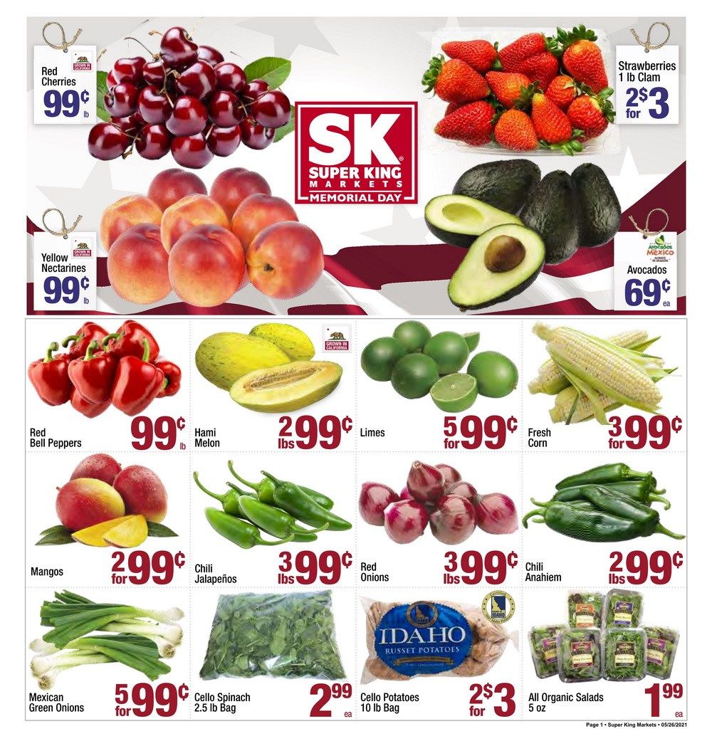 Super King Weekly Ad May 26 – June 01, 2021