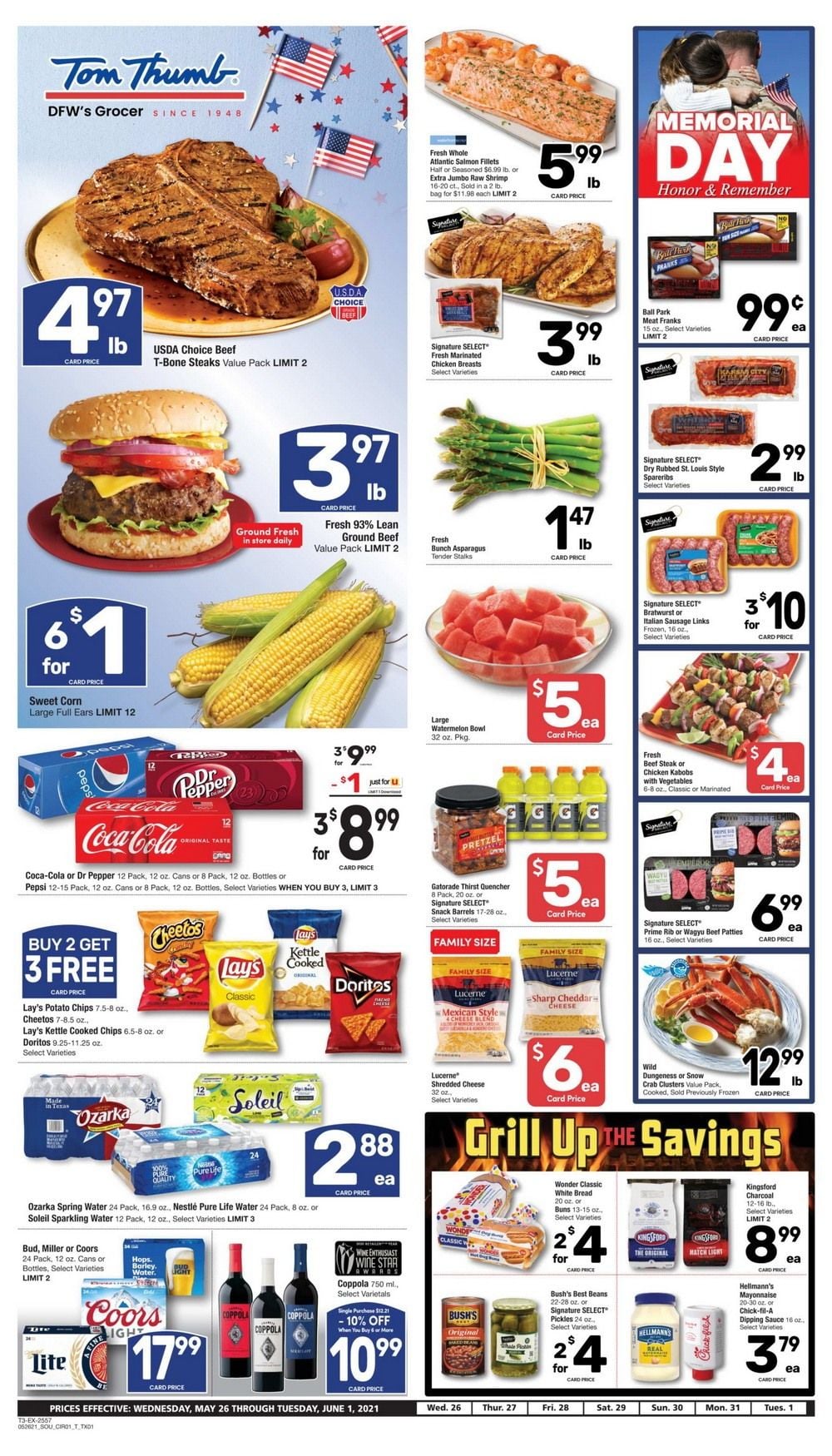 Tom Thumb Weekly Ad May 26 – June 01, 2021