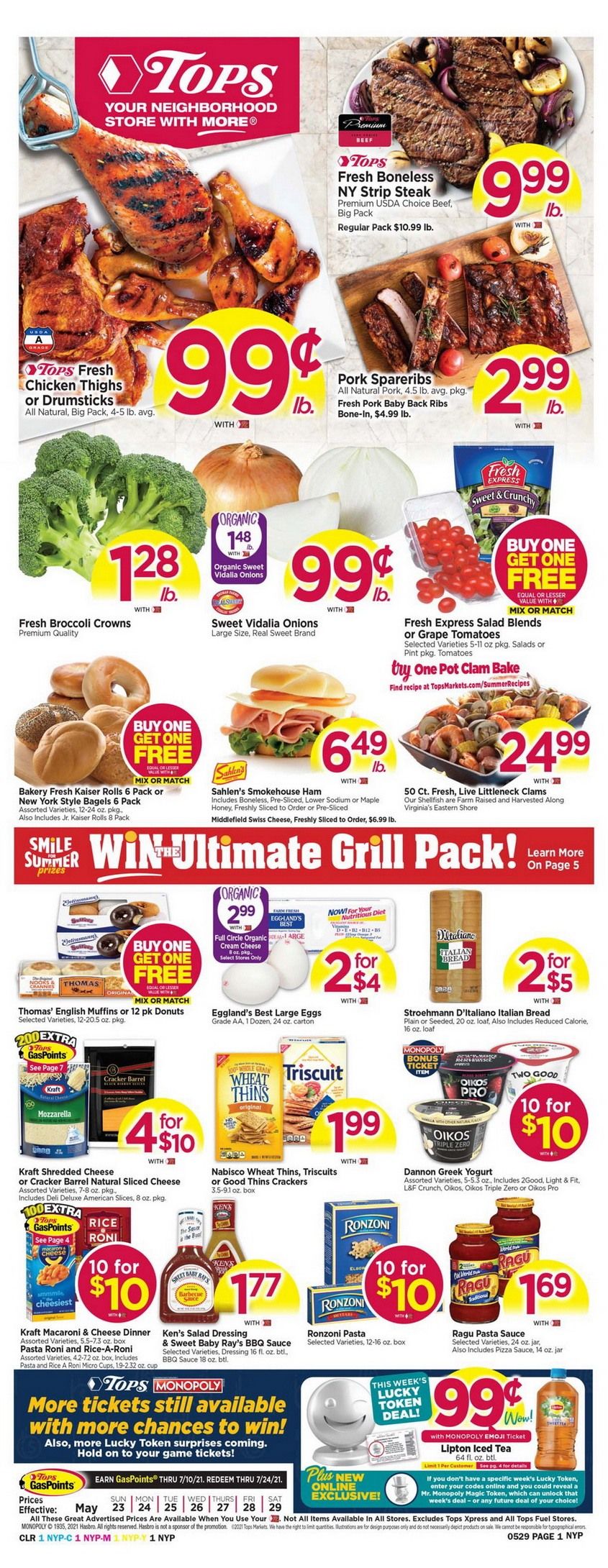 Tops Weekly Ad May 23 – May 29, 2021