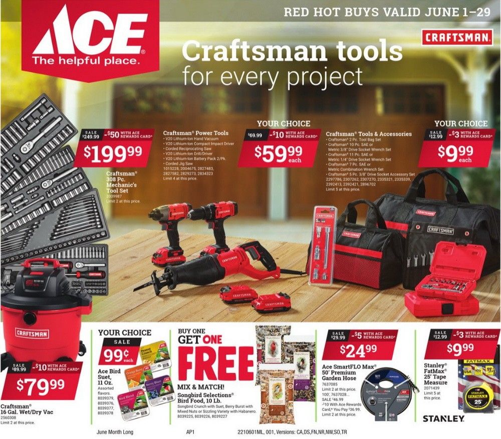 ACE Hardware Monthly Ad June 01 – June 29, 2021