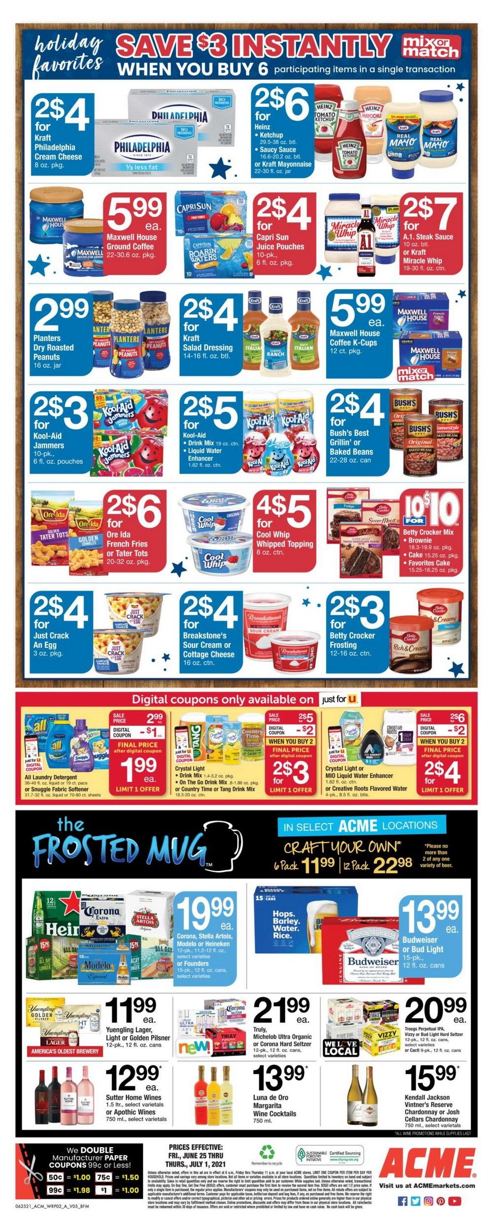 Acme Weekly Ad Jun 25 – Jul 01, 2021