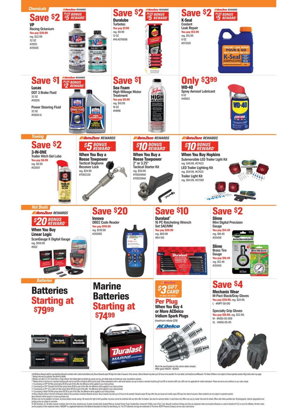 AutoZone Monthly Circular Jun 29 – Jul 26, 2021