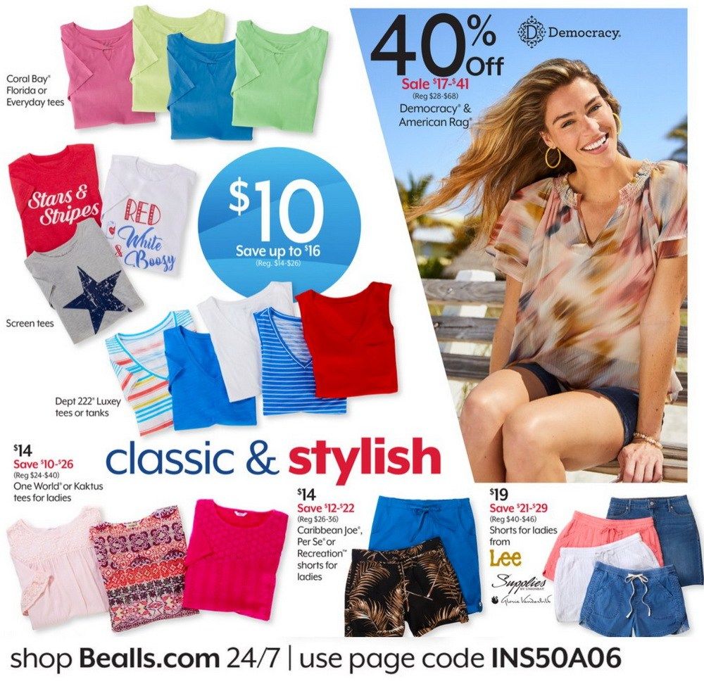 Bealls Weekly Ad June 30 – July 06, 2021