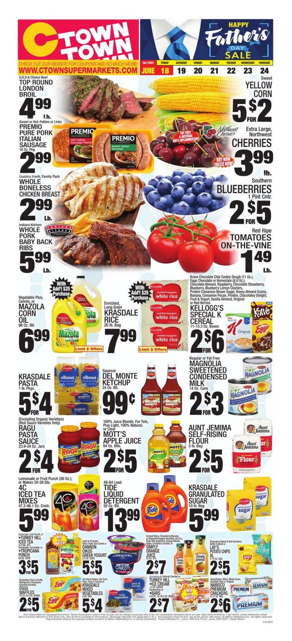 C-Town Weekly Ad June 18 – June 24, 2021