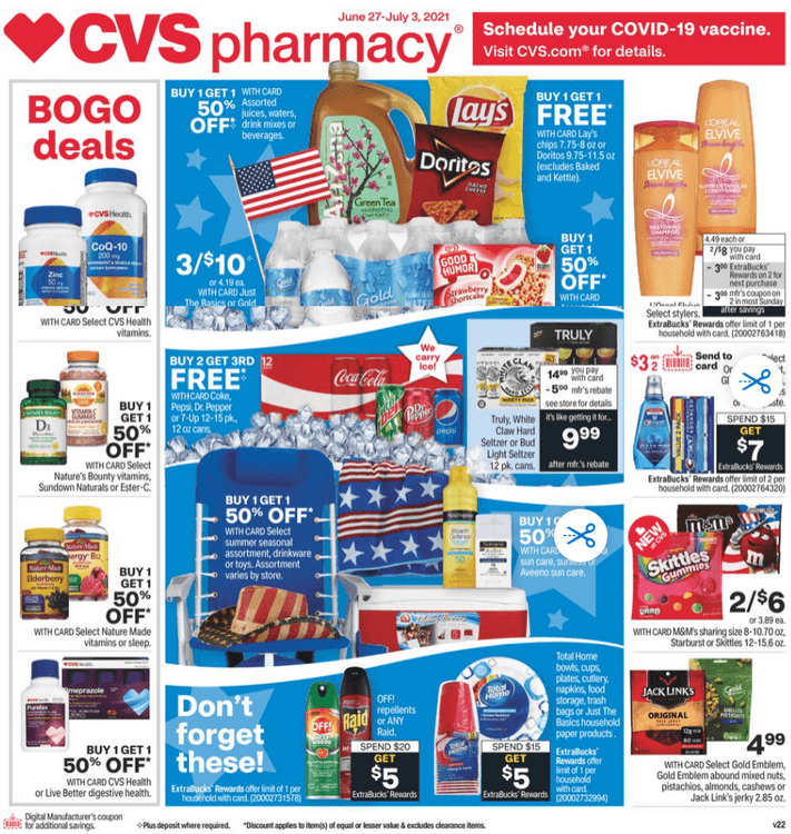 CVS Weekly Ad June 27 – July 03, 2021