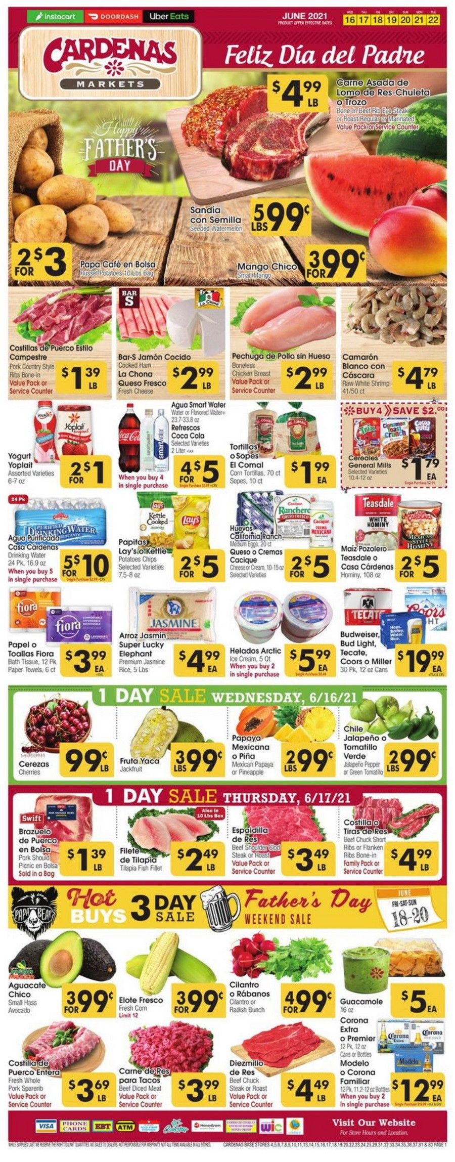 Cardenas Weekly Ad Jun 16 – Jun 22, 2021