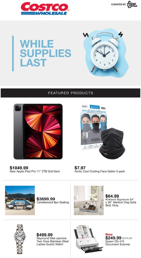 Costco Weekly Ad Jun 25 – Jun 30, 2021