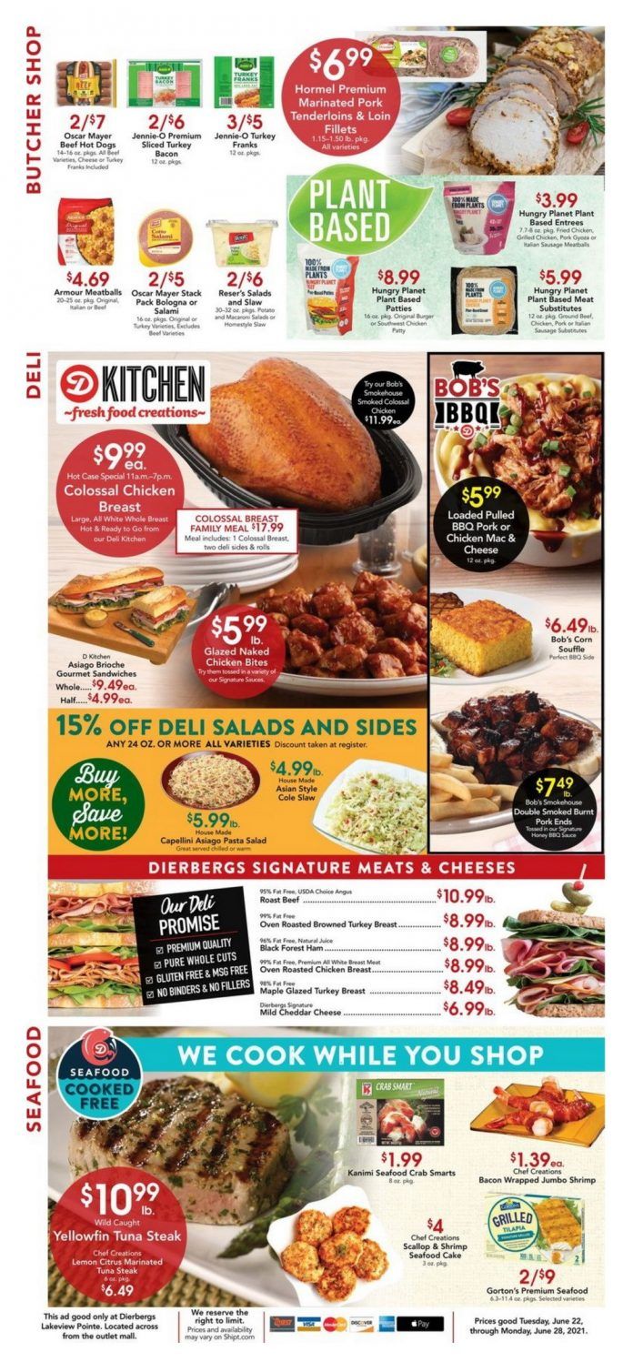 Dierbergs Markets Weekly Ad June 22 – June 28, 2021