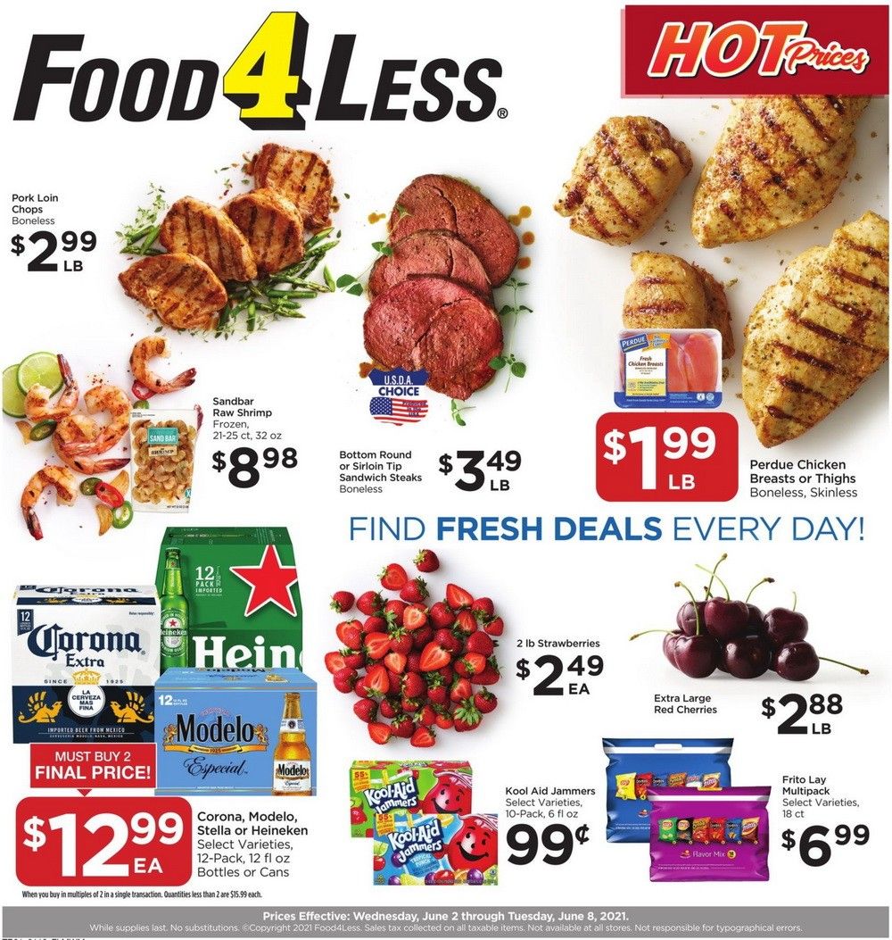 Food 4 Less Weekly Ad Jun 02 – Jun 08, 2021