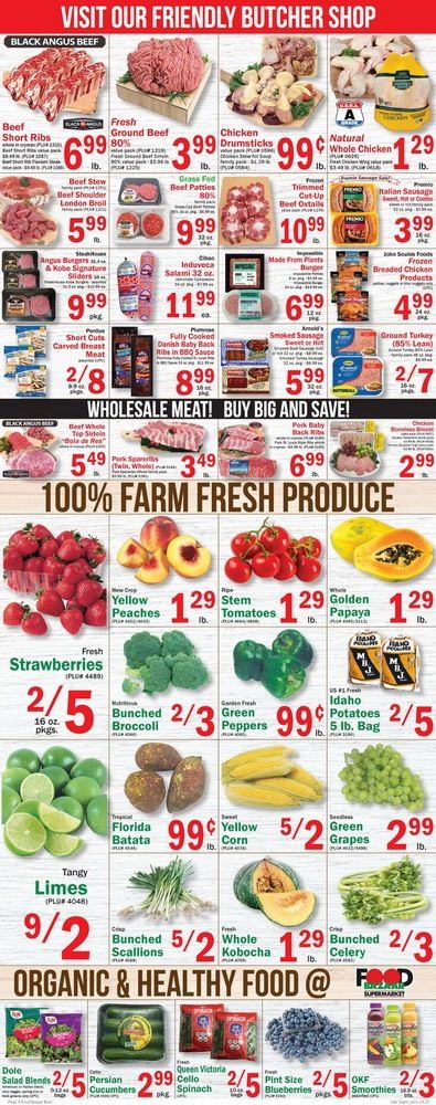 Food Bazaar Weekly Ad Jun 24 – Jun 30, 2021