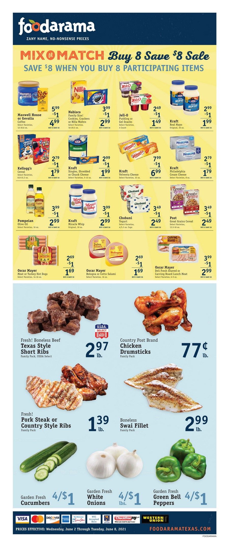 Foodarama Weekly Ad Jun 02 – Jun 08, 2021
