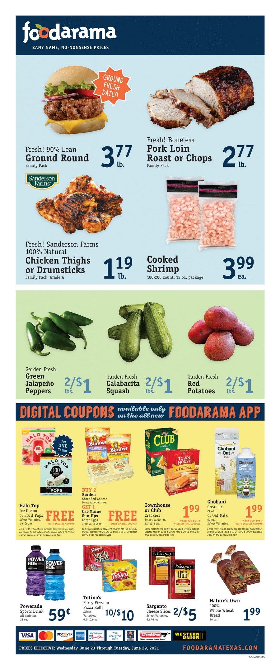 Foodarama Weekly Ad Jun 23 – Jun 29, 2021