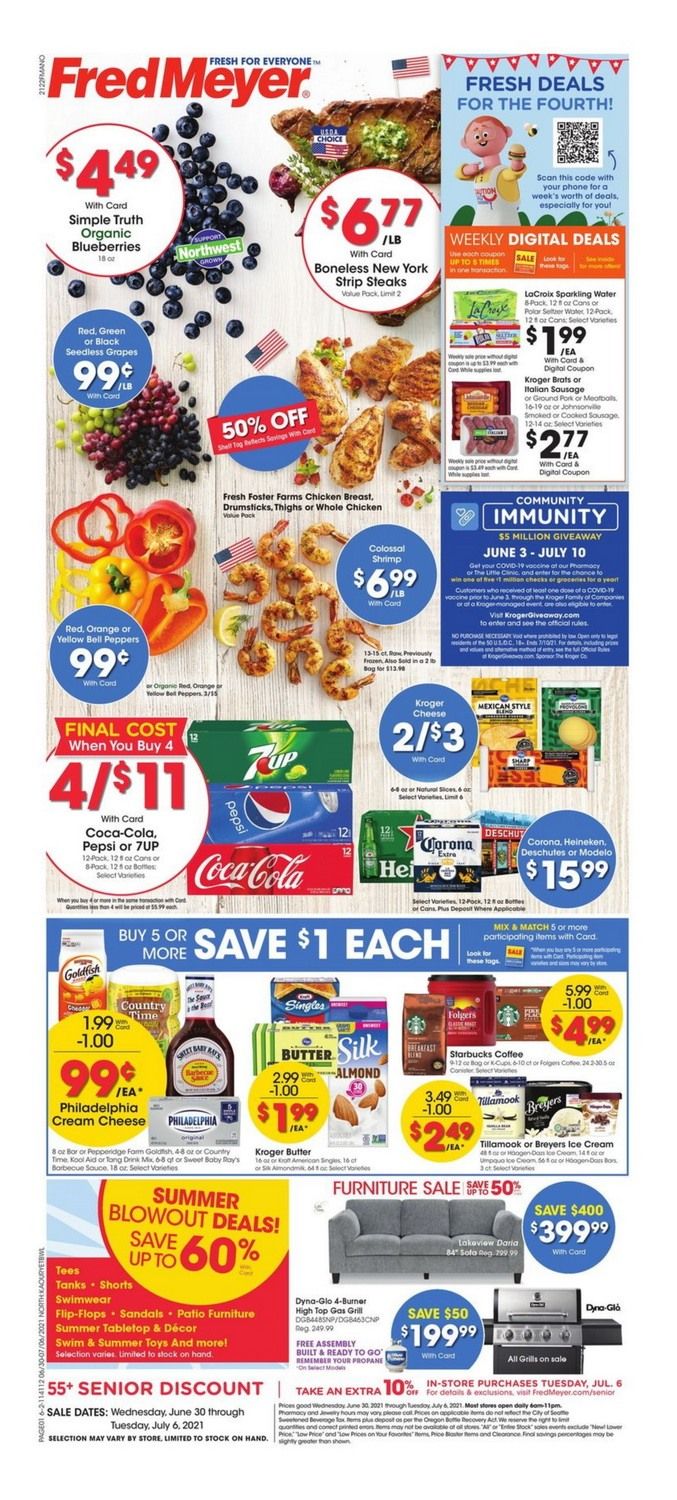 Fred Meyer Weekly Ad Jun 30 – Jul 06, 2021