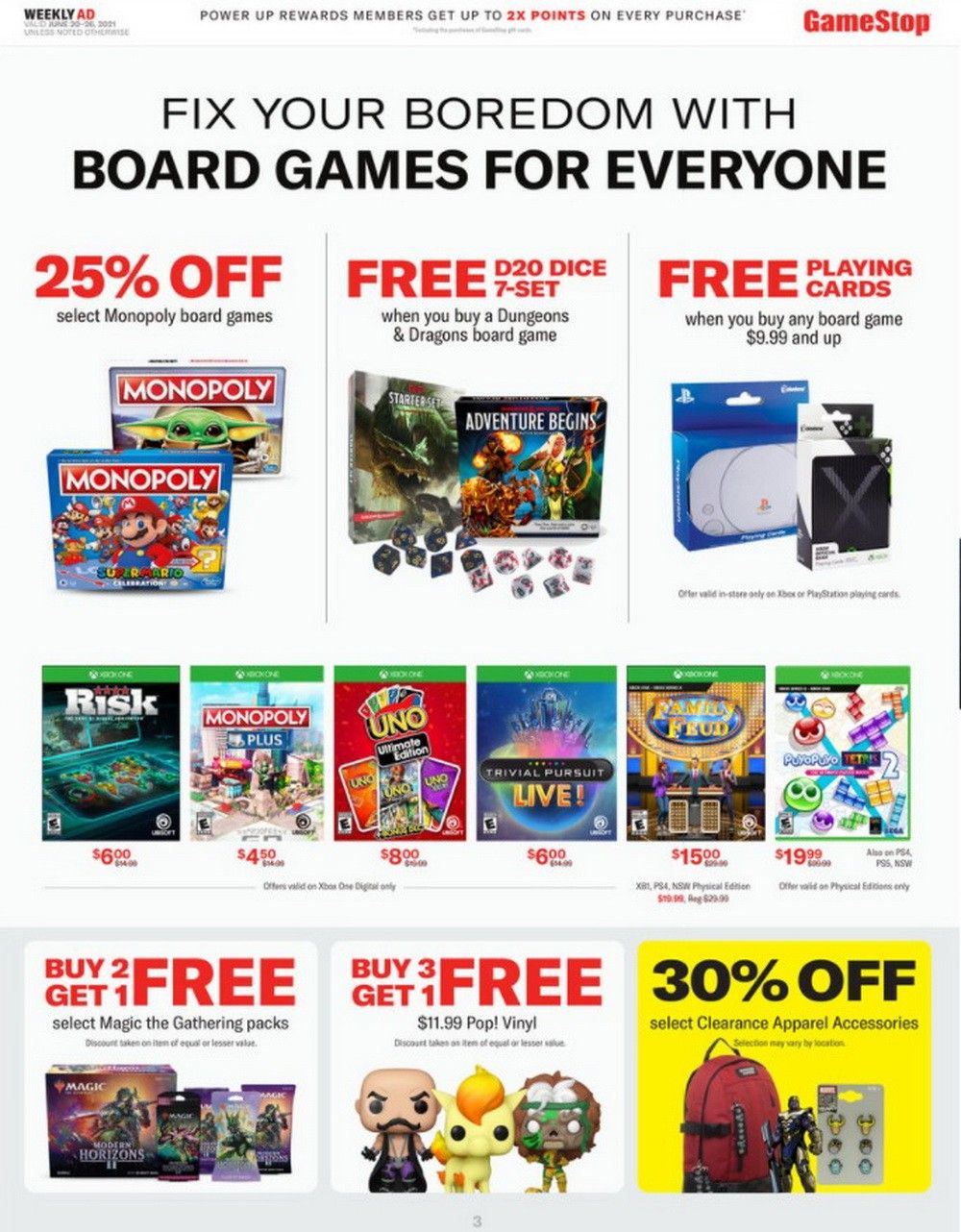 GameStop Weekly Ad June 20 – June 26, 2021
