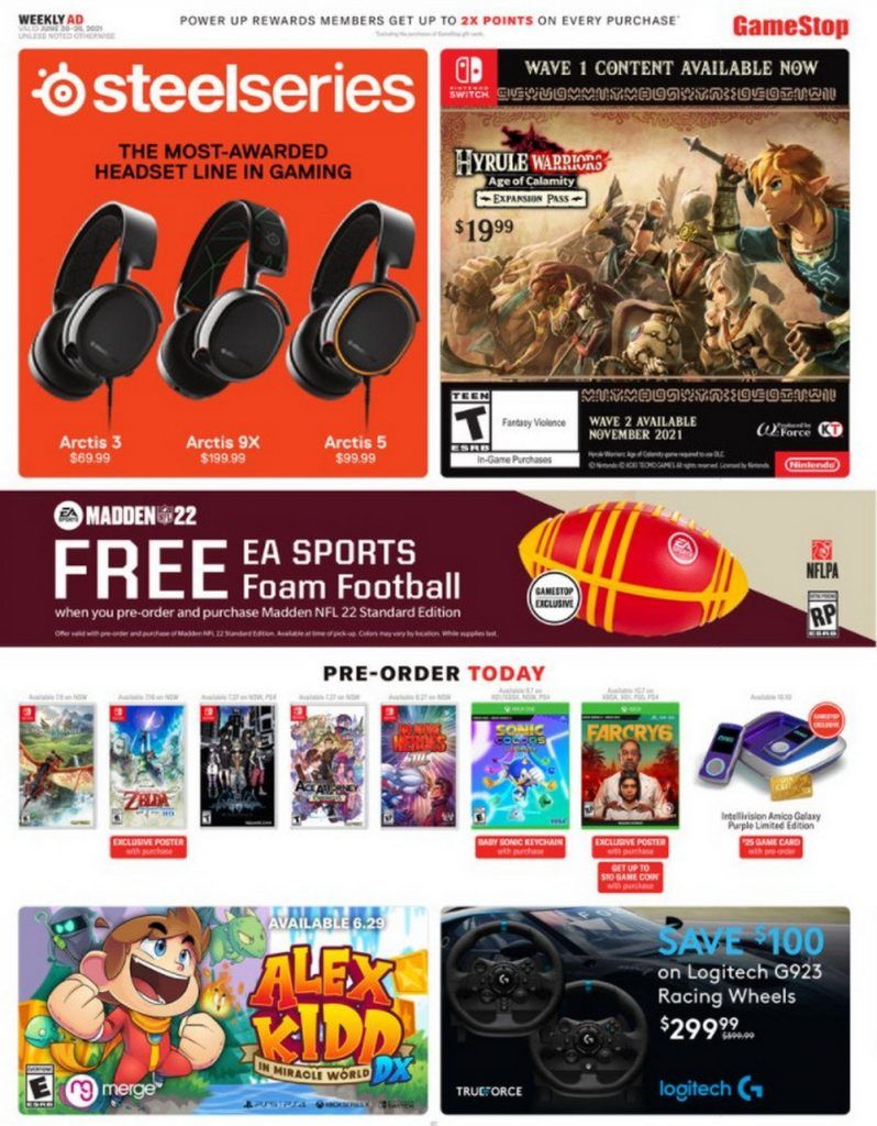 GameStop Weekly Ad June 20 – June 26, 2021