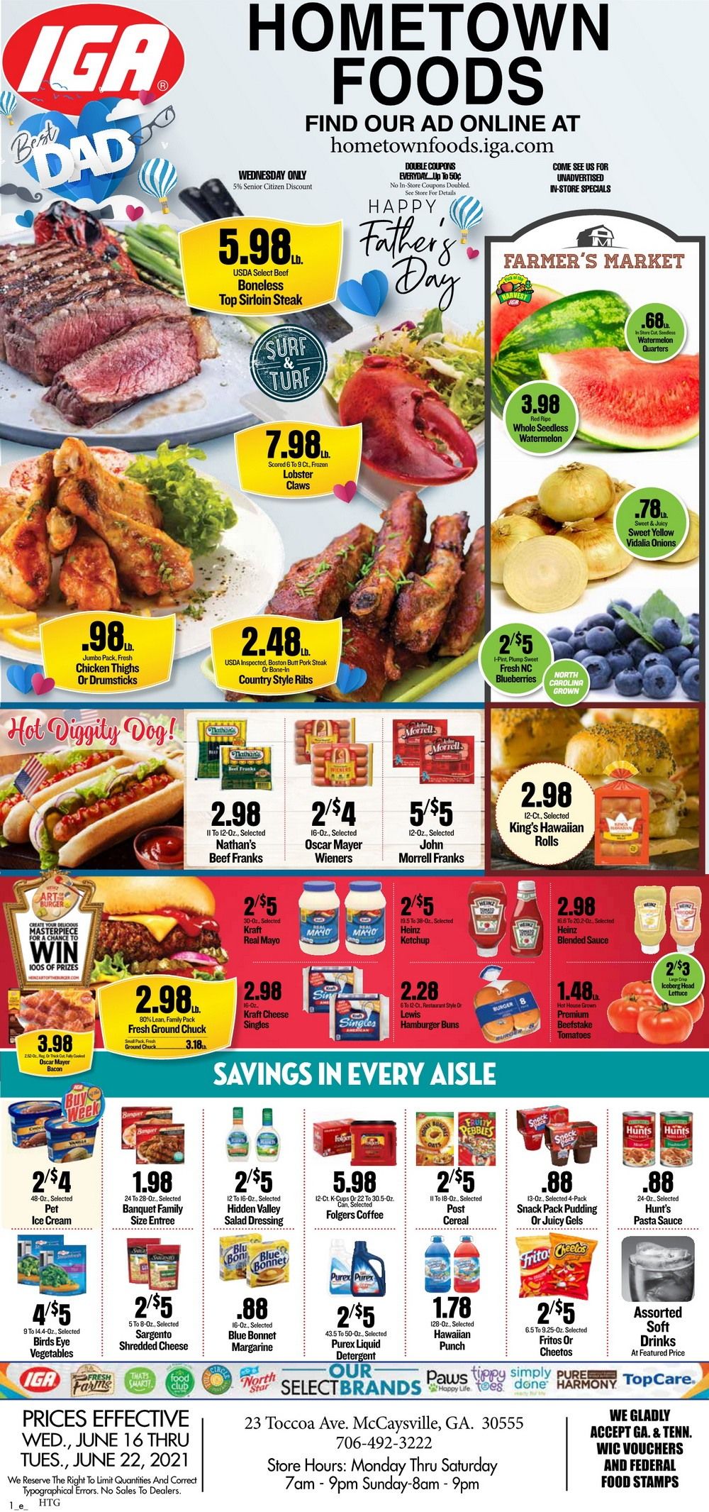 IGA Weekly Ad June 16 – June 22, 2021