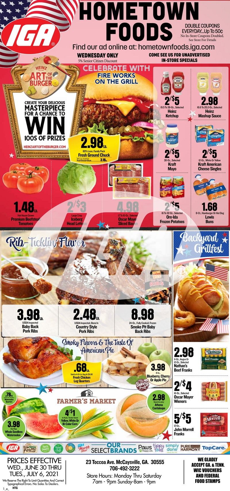 IGA Weekly Ad June 30 – July 06, 2021