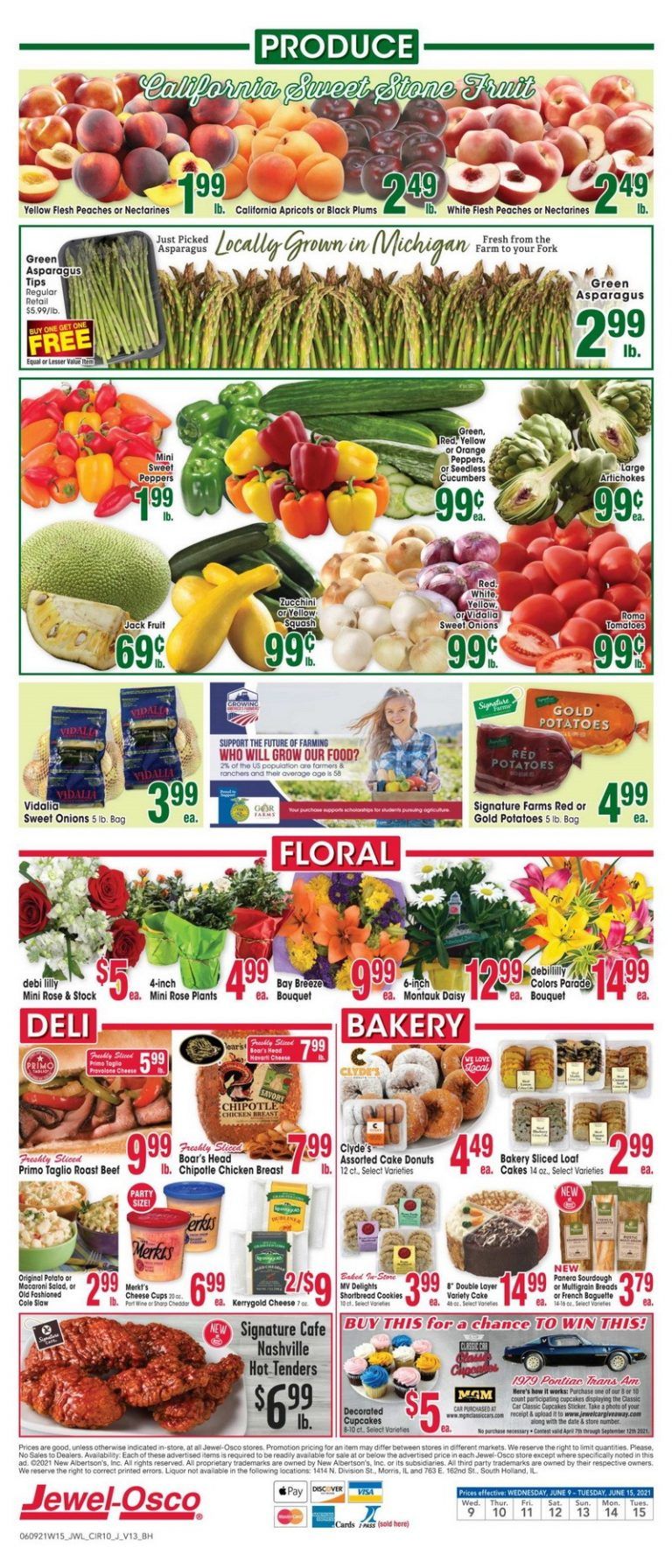 Jewel Osco Weekly Ad June 09 – June 15, 2021