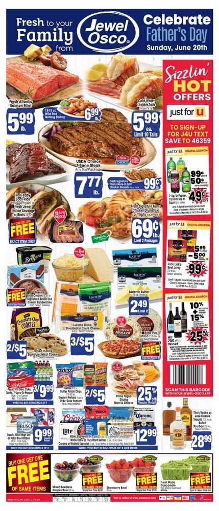 Jewel Osco Weekly Ad Jun 16 – Jun 22, 2021