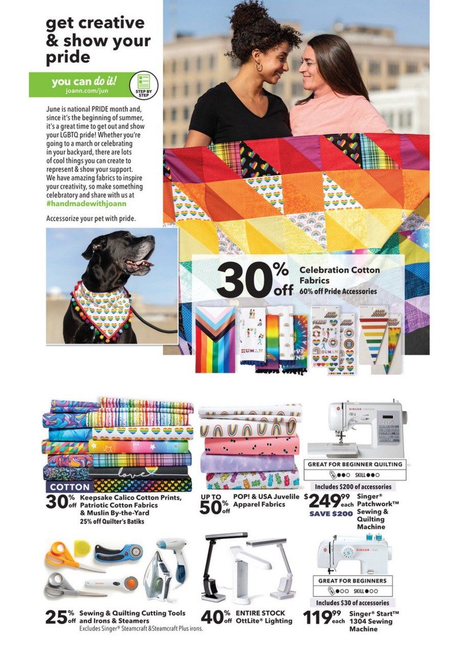 Jo-Ann Weekly Ad Jun 10 – Jun 23, 2021