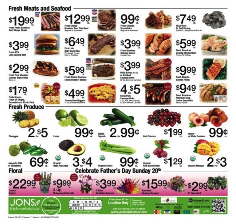 Jons Weekly Ad Jun 16 – Jun 22, 2021