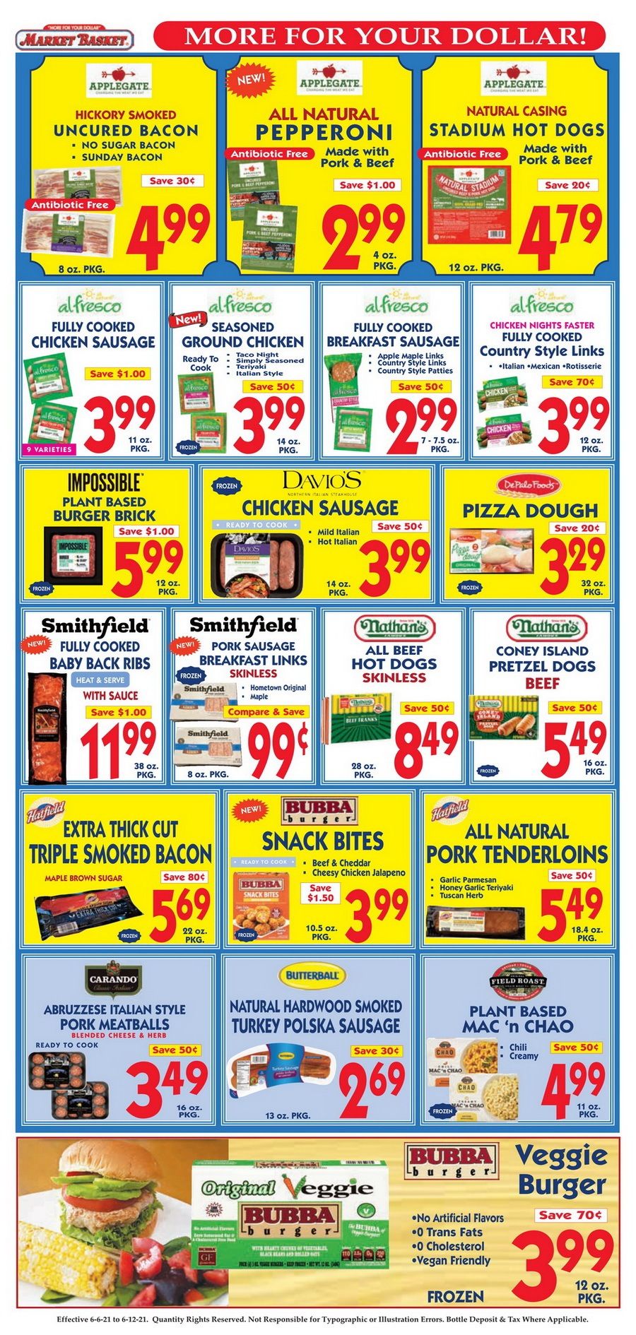 Market Basket Weekly Flyer June 06 – June 12, 2021